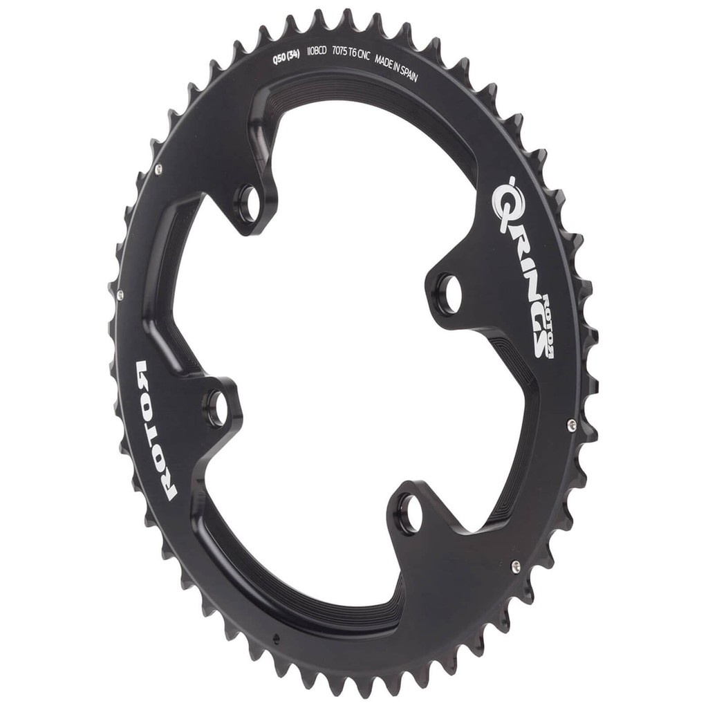ROTOR Q-RING CHAINRING AERO OVAL(52T/36T)-(50/34T)OUTER & INNER.R7000/R8000/R6800/R9100 | Shopee ...