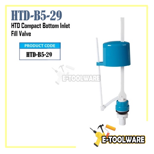 HTD Compact Bottom Inlet Fill Valve HTD-B5-29 | Shopee Malaysia
