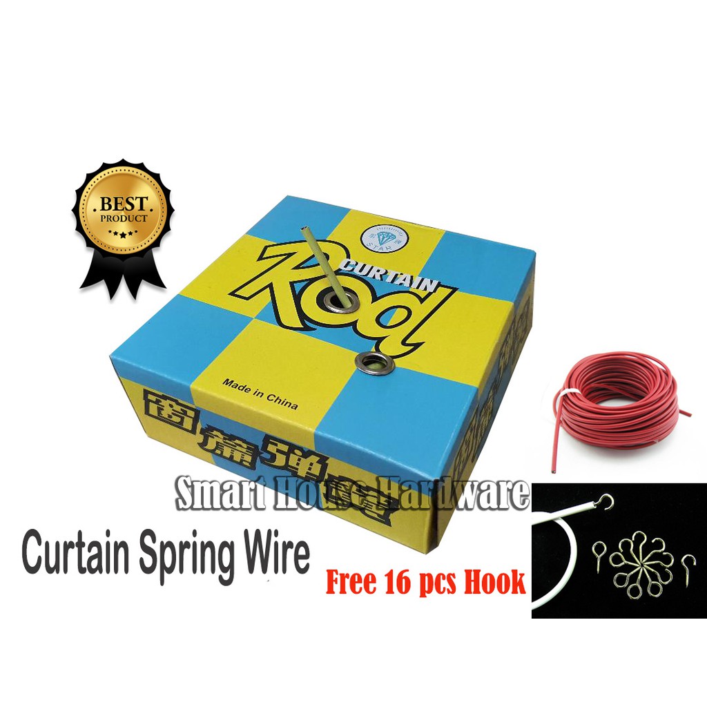 20M Curtain Spring Wire/Spring Langsir | Shopee Malaysia