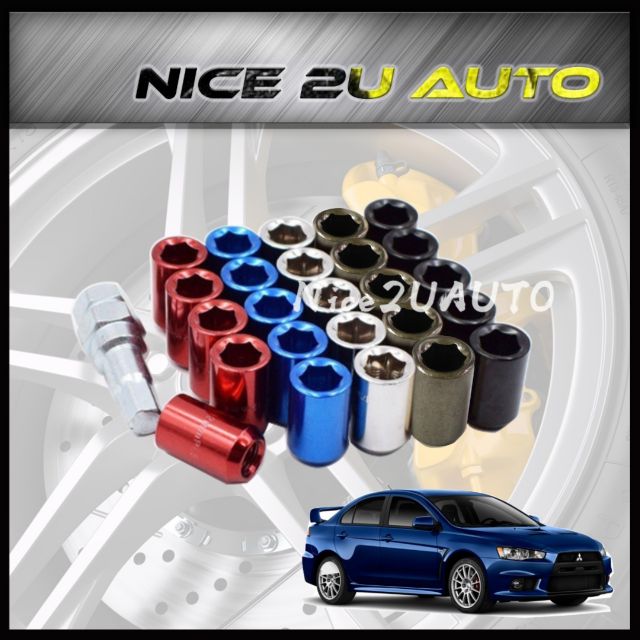 Allen Key Nuts Sport Rim Nut Racing Wheel Nut - Iron Besi 16pcs + 1 ⚡ ...