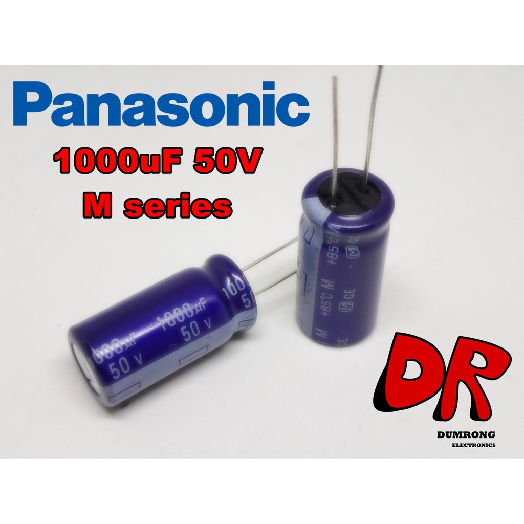 (2 Pcs) 1000uF 50V PANASONIC M Capacitor Audio Grade Japan | Shopee ...
