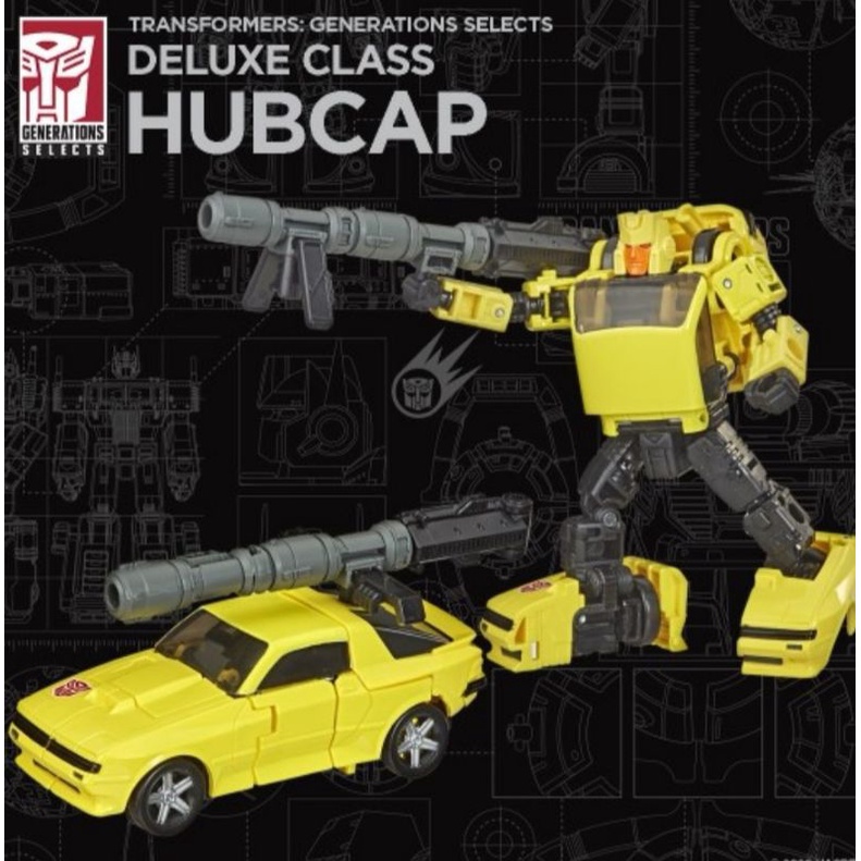 Transformers Hubcap Generations Selects Deluxe WFC-GS13 Hubcap | Shopee ...