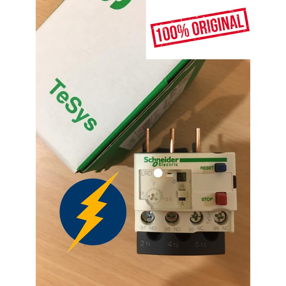 SCHNEIDER LRD THERMAL OVERLOAD RELAYS ( LRD04 LRD05 LRD06 LRD07 LRD08 ...