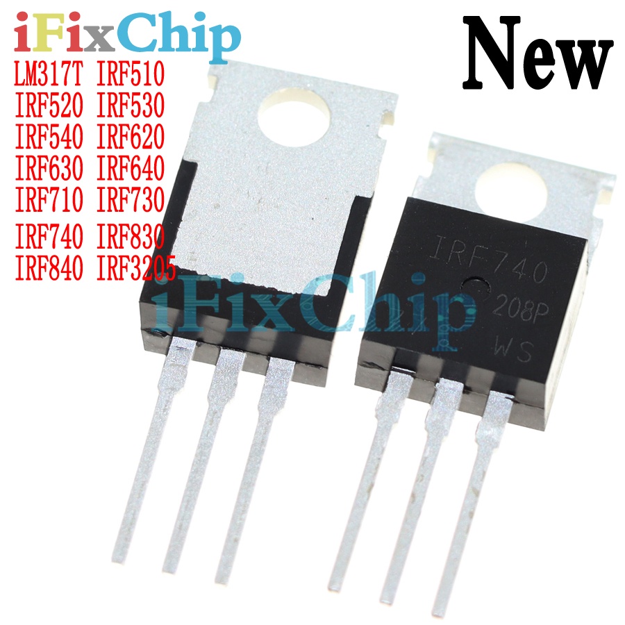 10件/LOT LM317T IRF3205 IRF510 IRF520 IRF530 IRF540 IRF620 IRF630 IRF640 ...