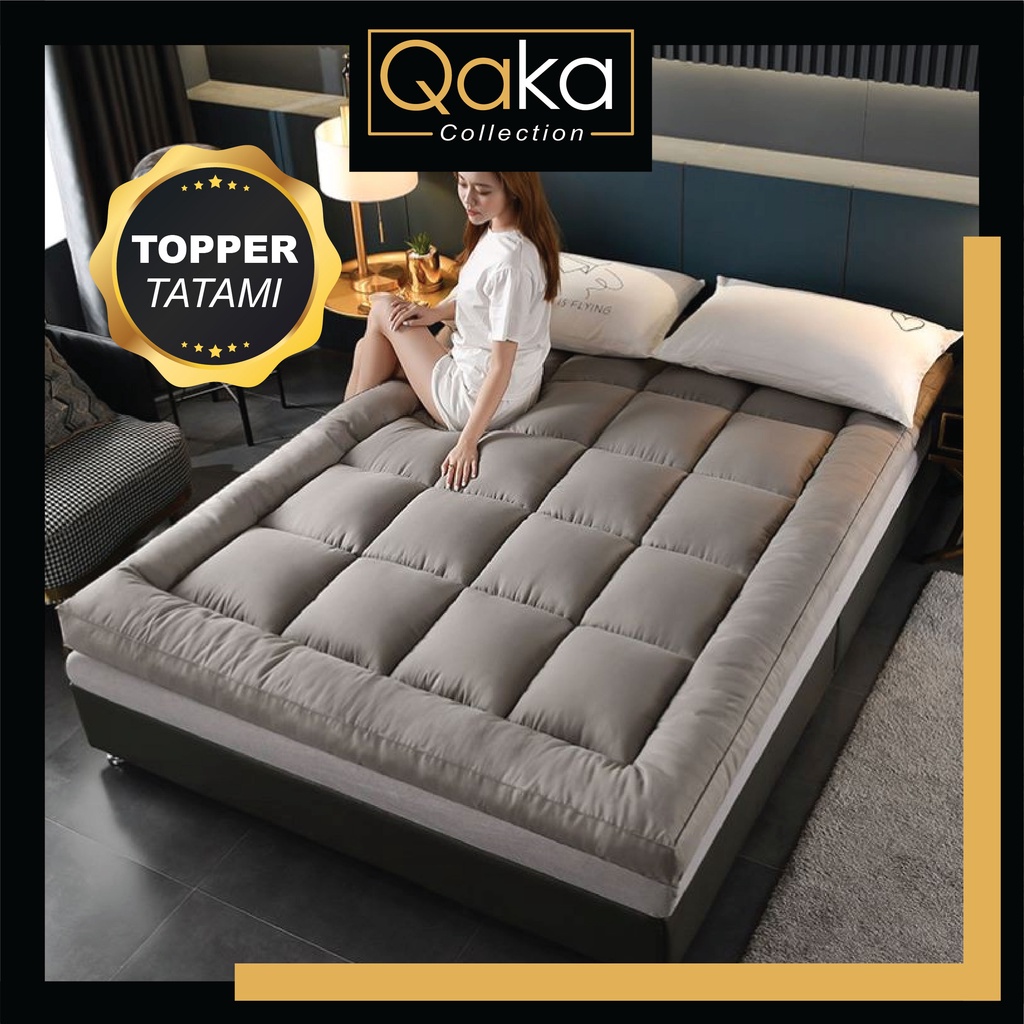 Tilam Tatami Mattress Tebal (Queen Size) 150X200CM Bed Mat Topper Gebu ...