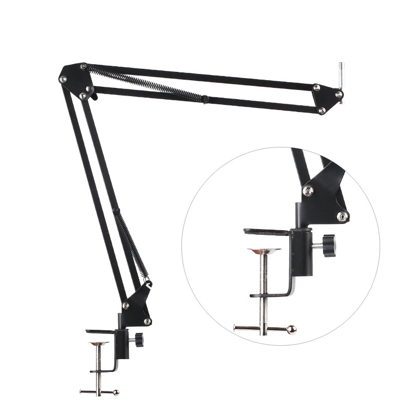 Webcam Stand Webcam Clip Mount Hanging Scissors Tripod Stand Camera Arm ...