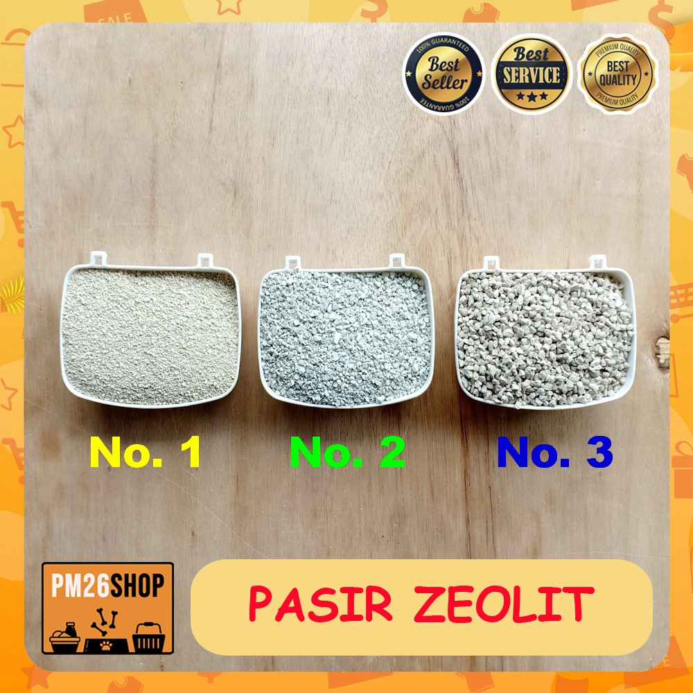 Zeolite Cat Sand Zeolite Sand No. 1 No.2 Or No. 3 Repack 1 Kg | Shopee ...