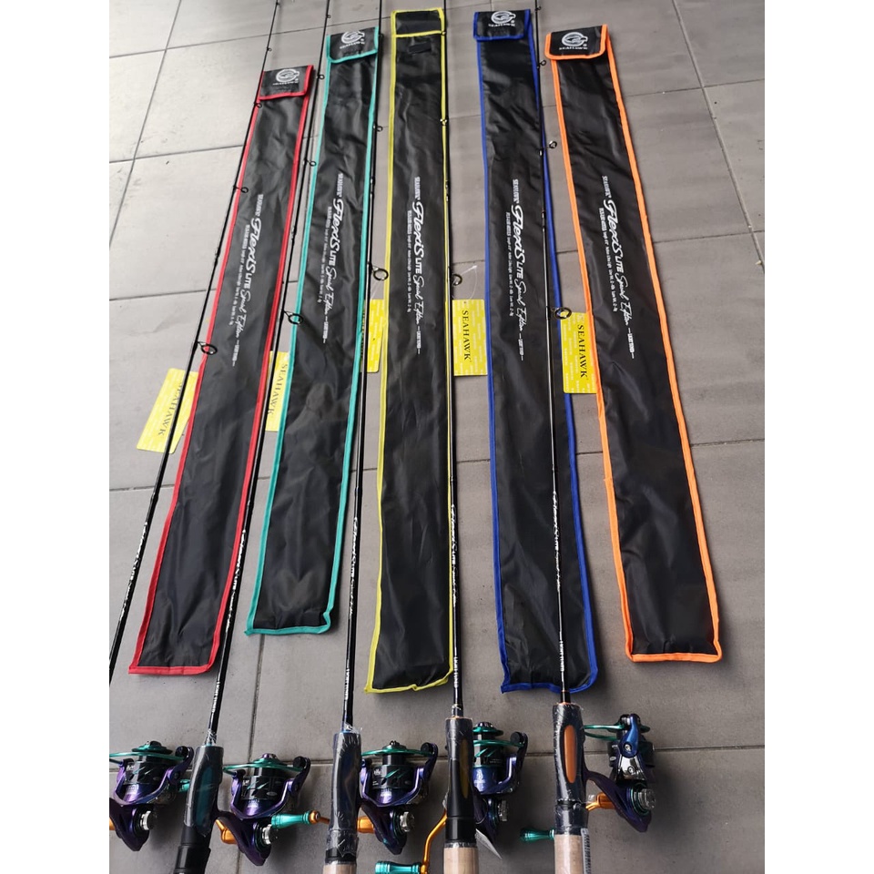 SEAHAWK FLEXIS LITE & DEVIL CRAFT CETUS ATTACK 800SW (ROD&REEL) 1 SET ...