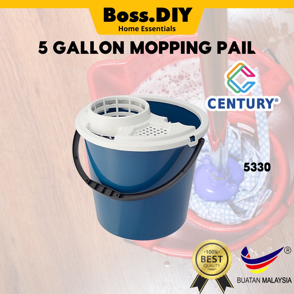 CENTURY 5 Gallon Mopping Pail (5330) | Shopee Malaysia