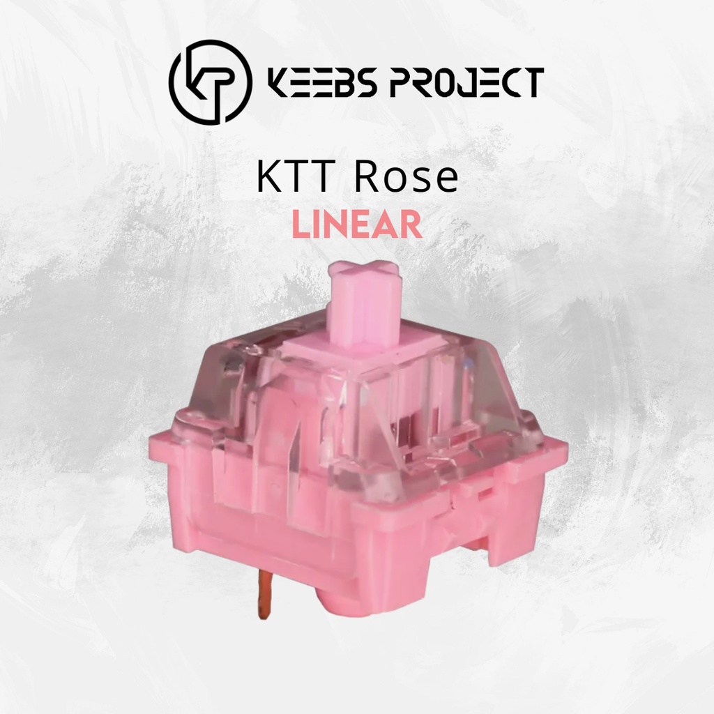 (Ready Stock) KTT Rose Linear Creamy Switch v2 (Newest) 3 pin Ready ...