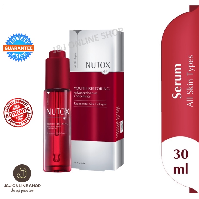 NUTOX Youth Restoring Advanced Serum Concentrate (30ml) exp 08/24 ...