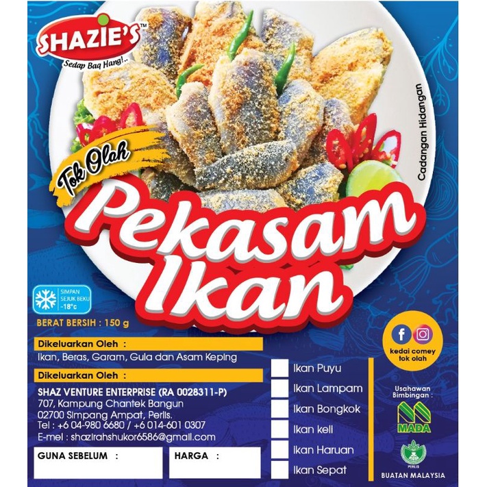 PEKASAM IKAN TOK OLAH PERLIS(BORONG) | Shopee Malaysia