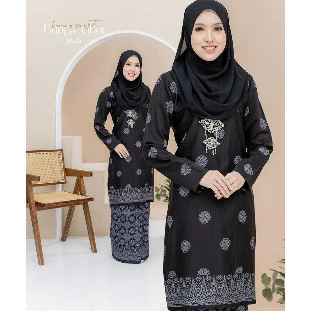 Habibi Boutique | Baju Raya | Bridesmaid | Kurung Moden Songket Tabur ...