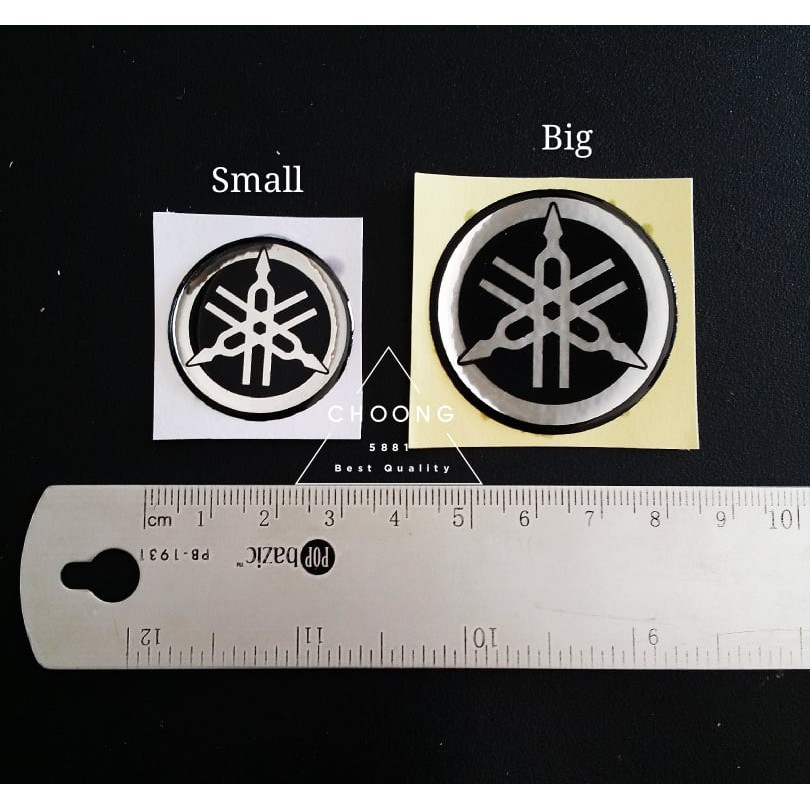 Yamaha Epoxy logo Sticker Timbul - Small / Big | Shopee Malaysia