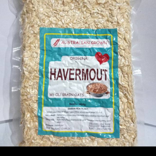 Original HAVERMOUT WHOLEGRAIN OATS AUSTRALIAN GROWN | Shopee Malaysia