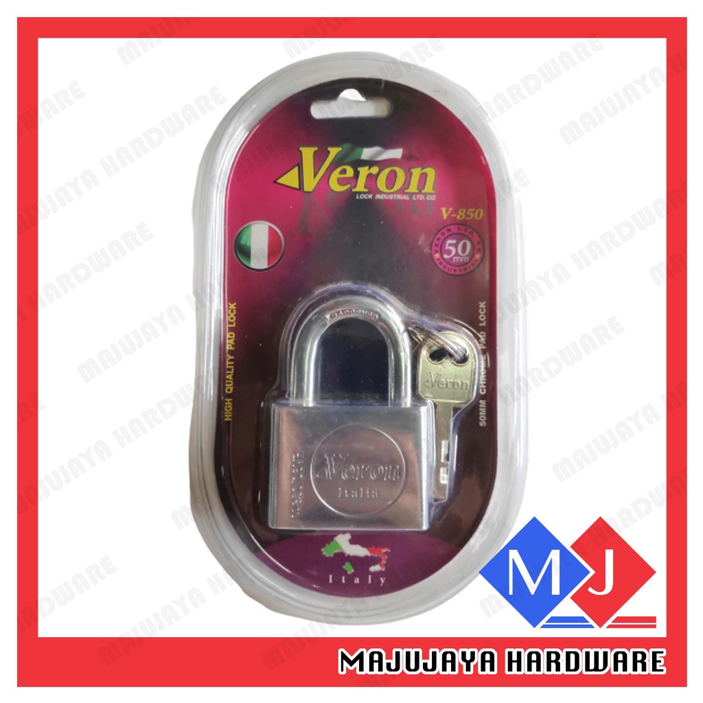 VERON V-850 Pad Lock ( 50mm ) Kunci Pintu Padlock | Shopee Malaysia