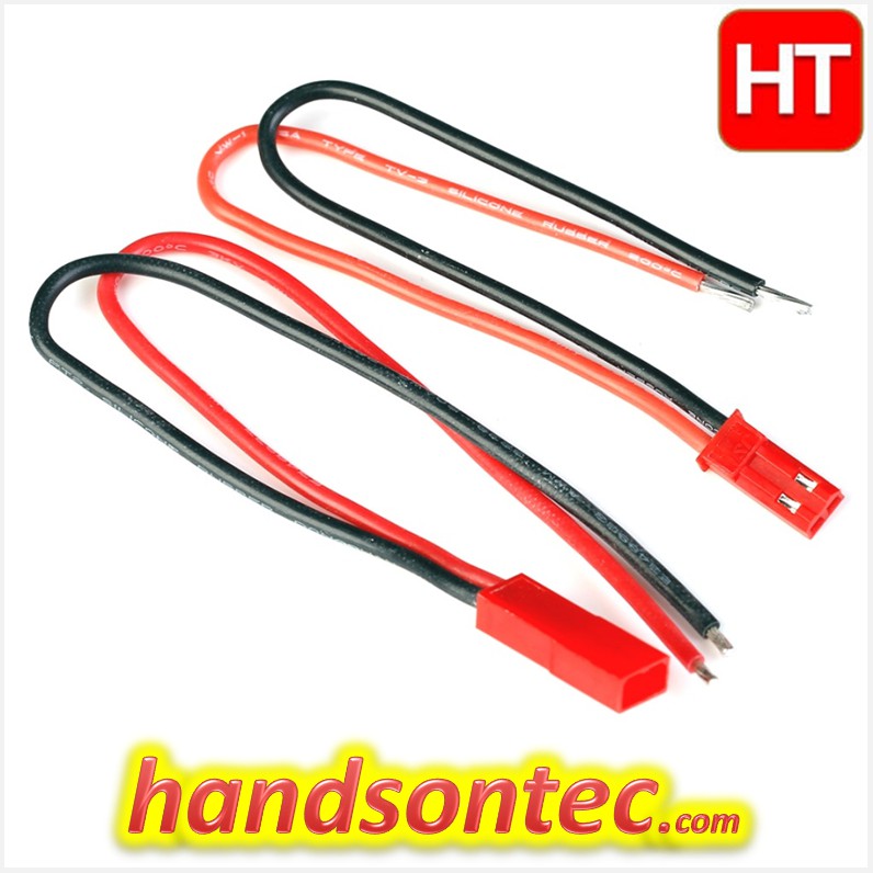 RCY JST Connector Pair for RC Plane Li-Po Battery 3A | Shopee Malaysia