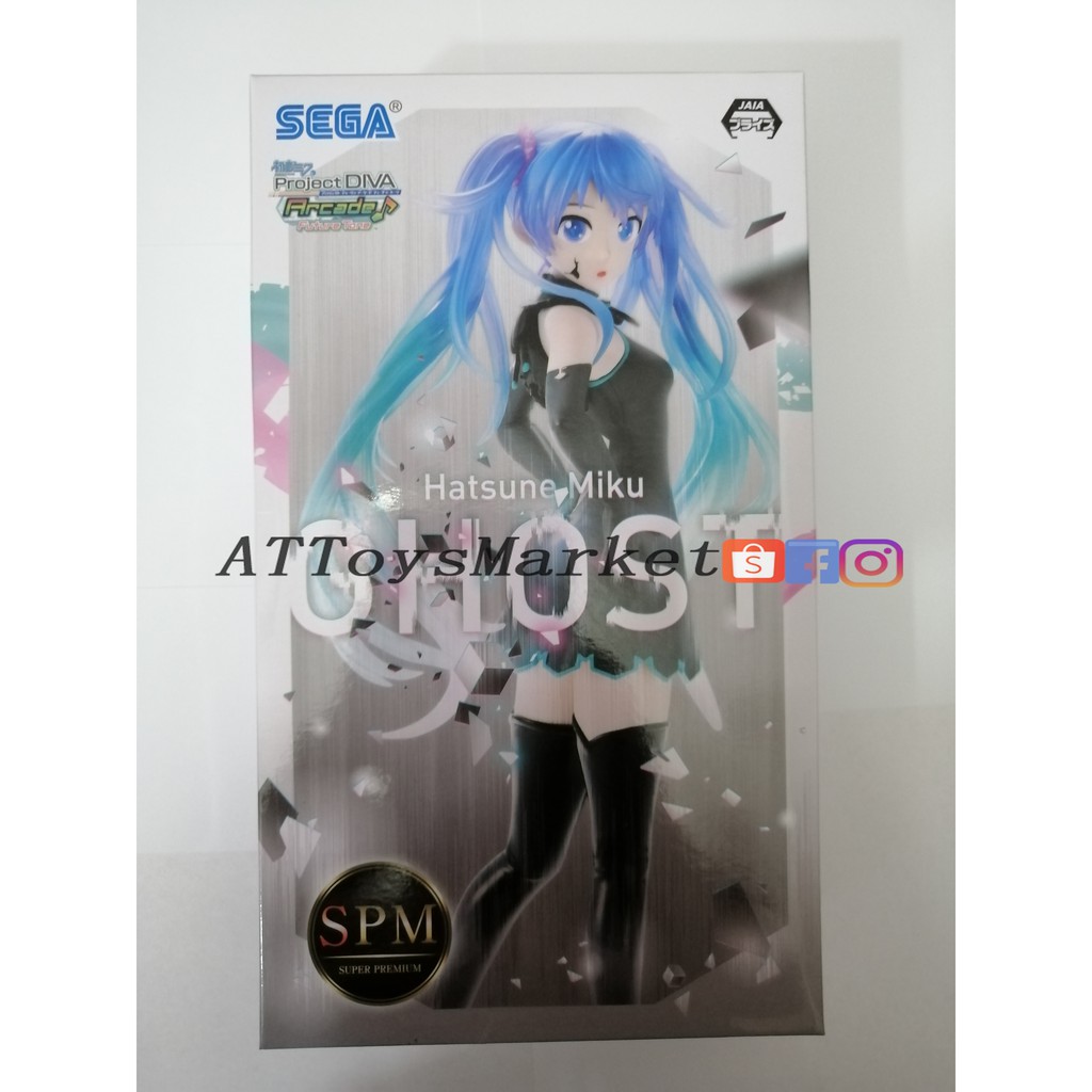 -ORIGINAL- SEGA HATSUNE MIKU GHOST SUPER PREMIUM FIGURE | Shopee Malaysia