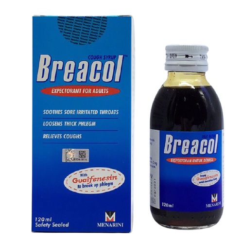 Breacol Expectorant Cough Syrup Adult 60ml | Shopee Malaysia