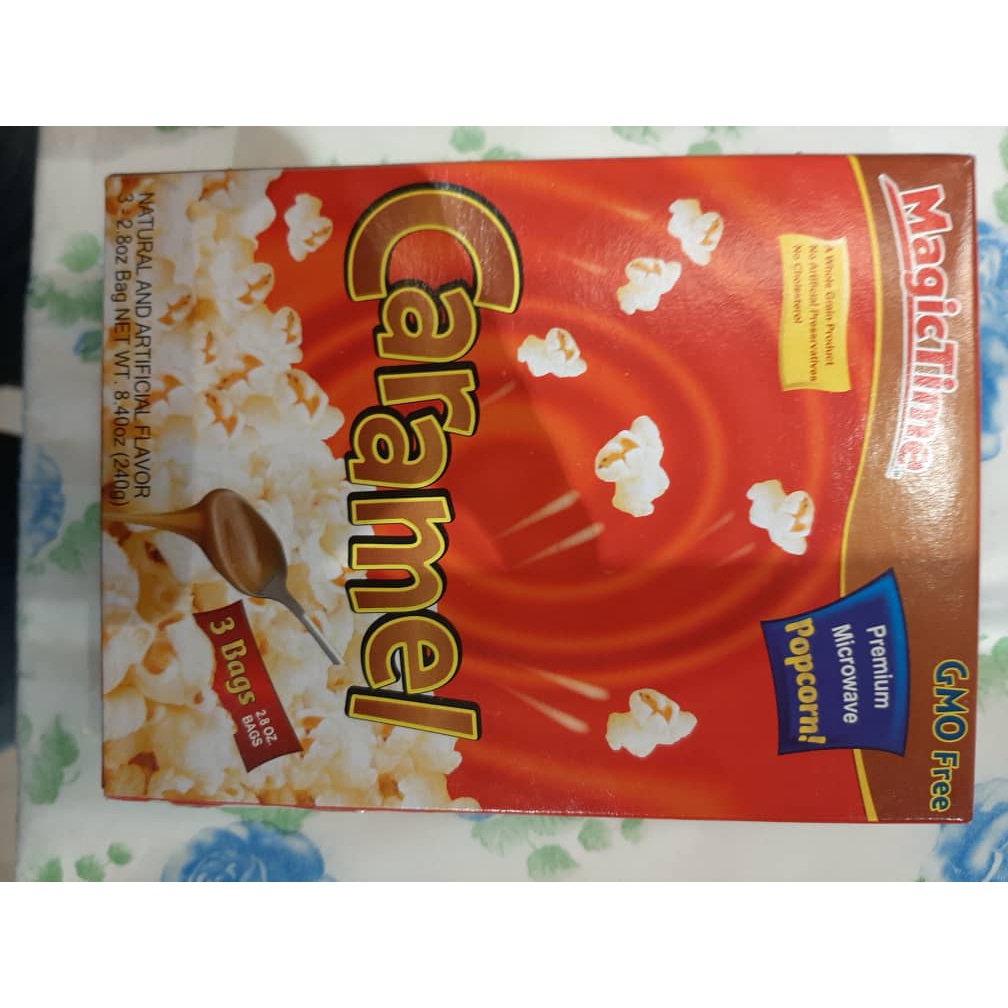Magic Time-Popcorn-Caramel 240g/Magic Time-Popcorn-Caramel 240g ...