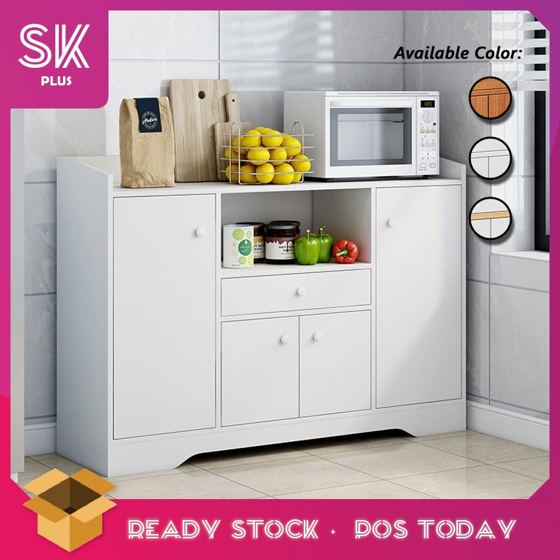 SKPLUS Kitchen Storage Multifunctional Side Cabinet Sideboard Modern ...