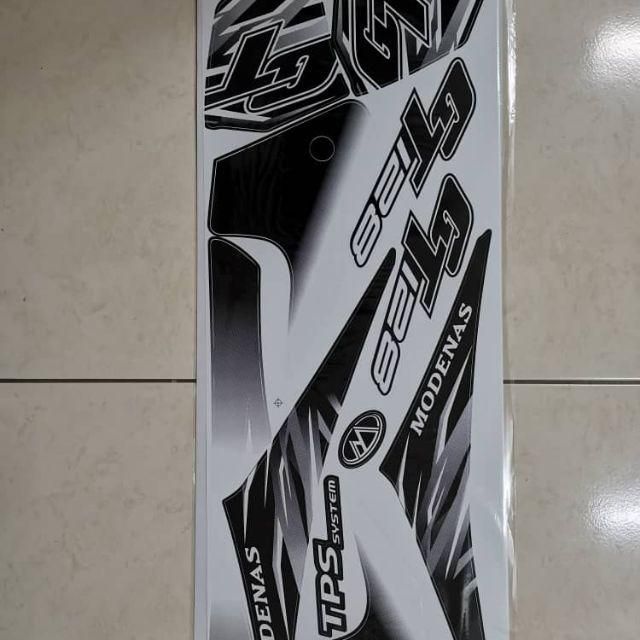 GT128(3) BODY STICKER WHITE | Shopee Malaysia