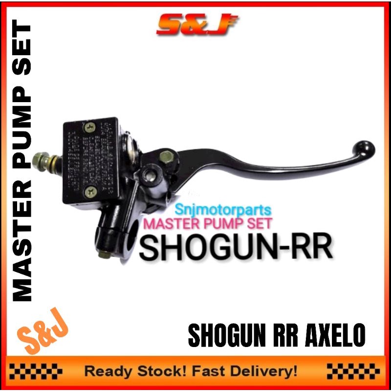 Suzuki SHOGUN RR MASTER PUMP SET DISC BRAKE PUMP SET FULL SET ACLASS ...