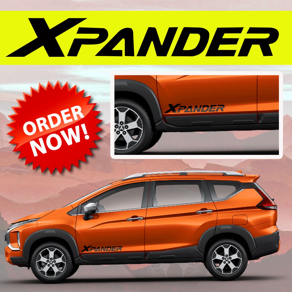 XPANDER CAR STICKER (1PC PVC VINYL CUT OUT) | Shopee Malaysia