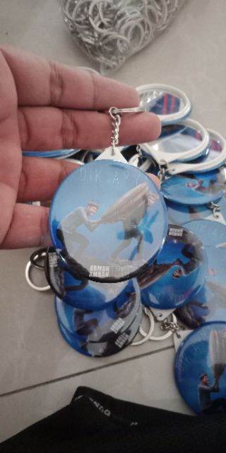 Customize Button Badge keychain 58mm (NO MINIMUM AND FREE DESIGN ...