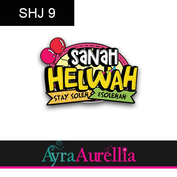 (PAGE 1) WATERPROOF Sticker Happy Birthday | Selamat Hari Lahir | Hari ...