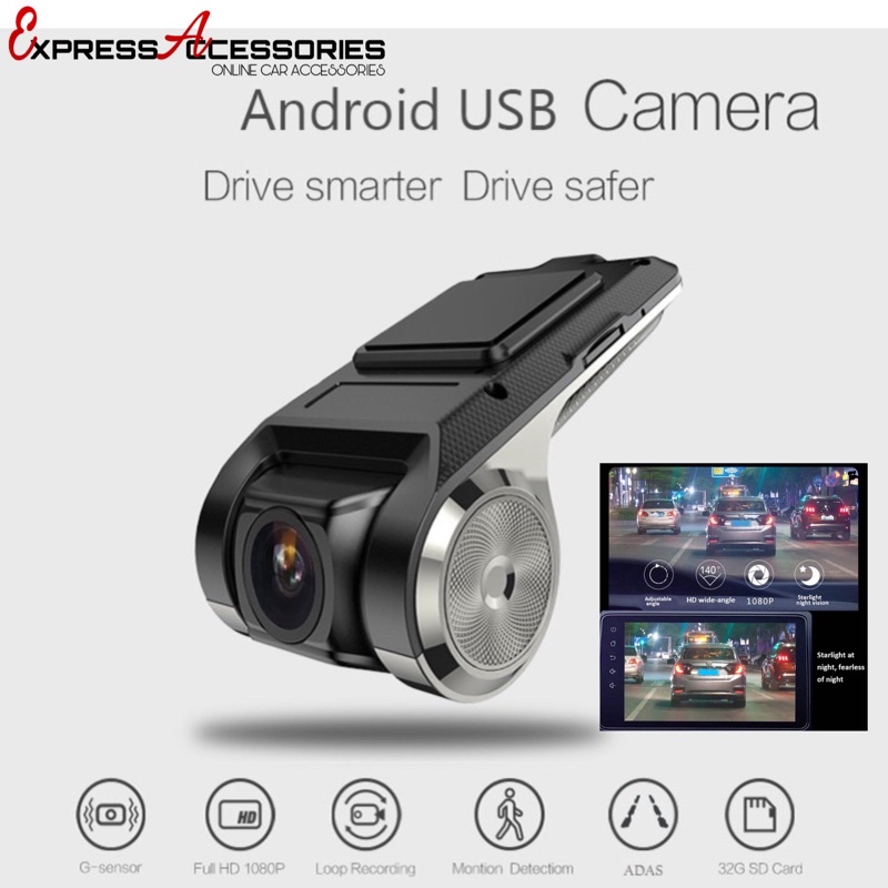 U2 Car Camera Car Recorder DVR USB Navigation Hidden Car Cam DVR ...