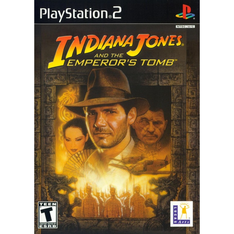 [PS2 GAME DISC] Indiana Jones and the Emperor's Tomb | Shopee Malaysia
