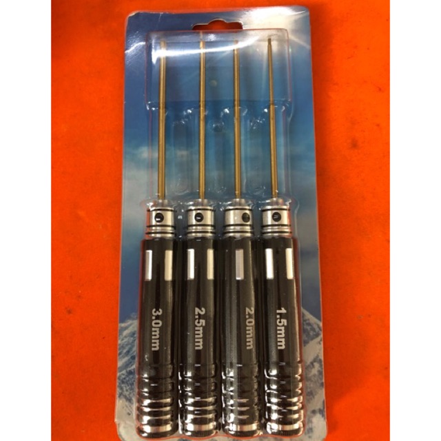 GS Hobby-Pro Titanium Plating Hardened Allen Key Tools Set | Shopee ...
