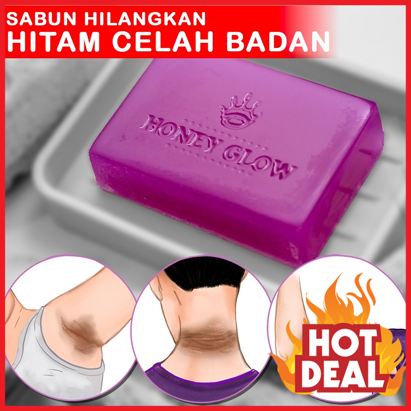 🔥 HOT ITEM 🔥 HONEY GLOW BEAUTY SOAP SNOW SKIN LAVENDER MENCERAH ...