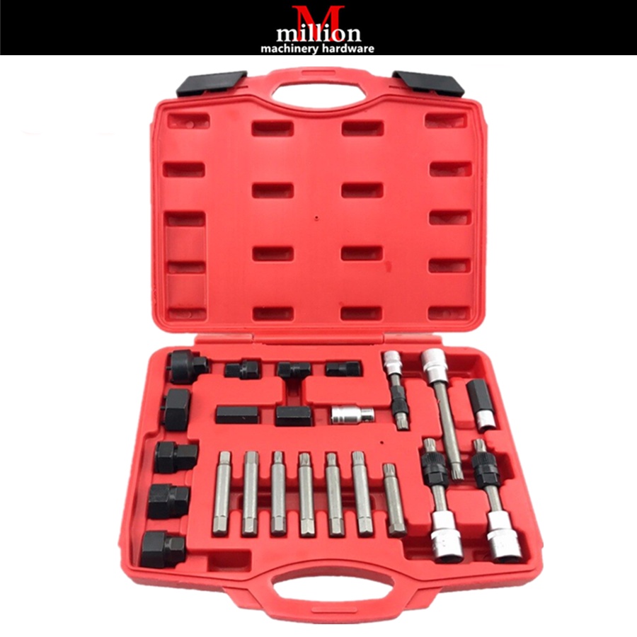 18pcs 24pcs 30pcs Alternator Pulley Disassemble Remover Kit Car ...