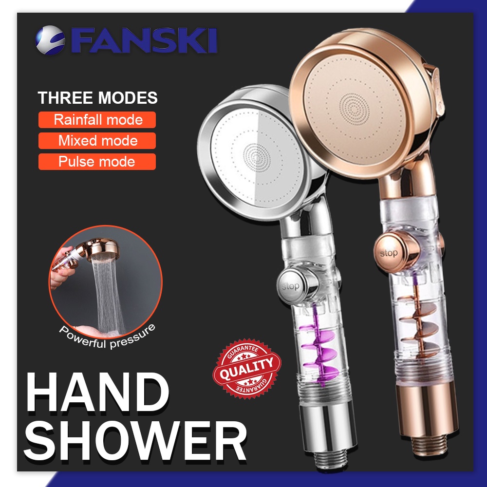 Turbocharged Shower Head Shower Head High Pressure Handheld Showerhead ...