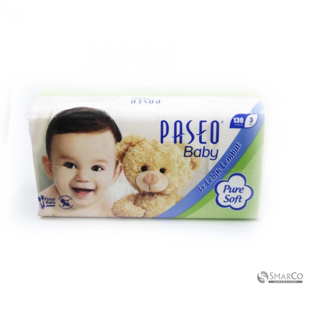 Tissue PASEO BABY/TISSUE PASEO BABY 130 SHEETS | Shopee Malaysia