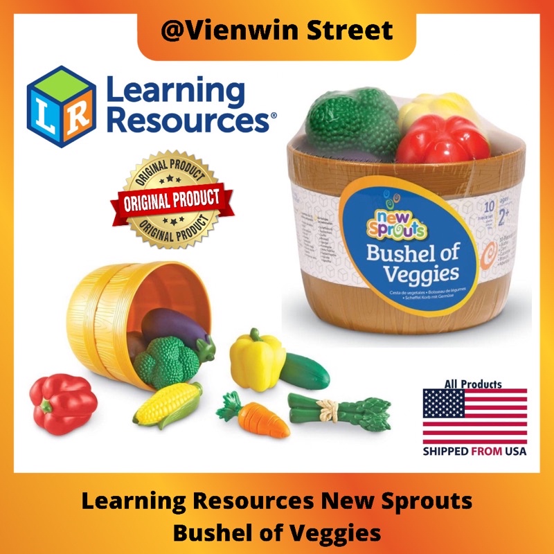 Learning Resources New Sprouts Bushel of Veggies | Shopee Malaysia