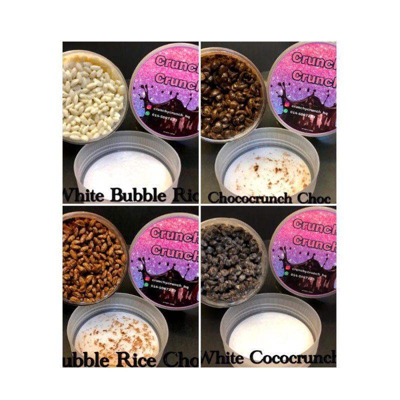 chocojar borong / bubble rice / mini crunch | Shopee Malaysia