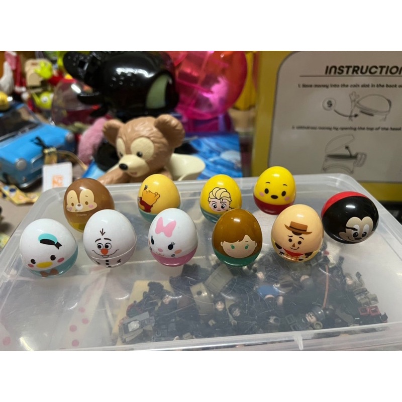 COO NUTS COONUTS DISNEY SET TOY STORY MICKEY MOUSE DONALD DUCK POOH ...