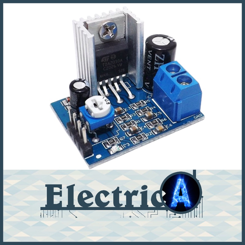 Tda2030a 18w 6 12v Audio Amplifier Board Module [electrica] Shopee