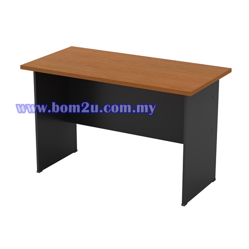 GT-126 Melamine Woodgrain Standard Writing Table (w/o telephone cap ...