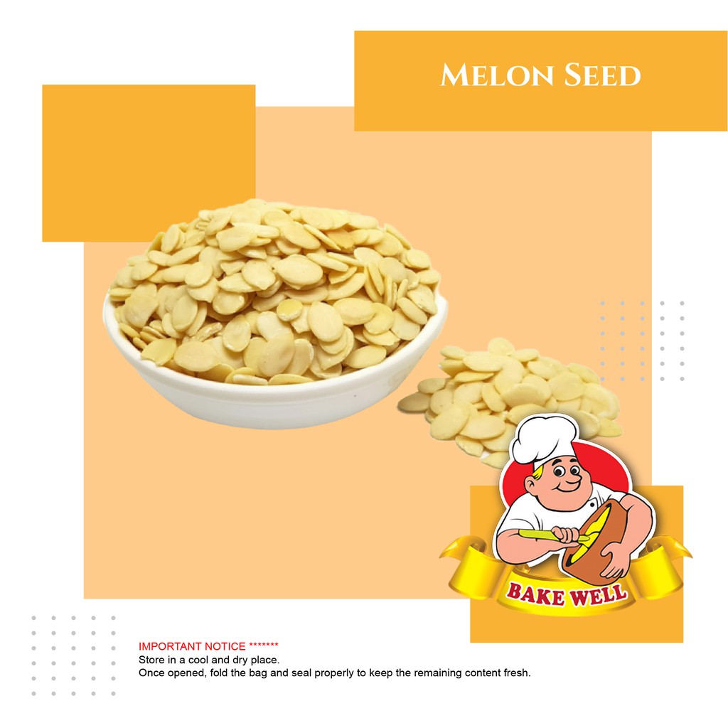[Raw] Melon Seed /Kuaci Putih (100gm/250gm/500gm/1kg) | Shopee Malaysia