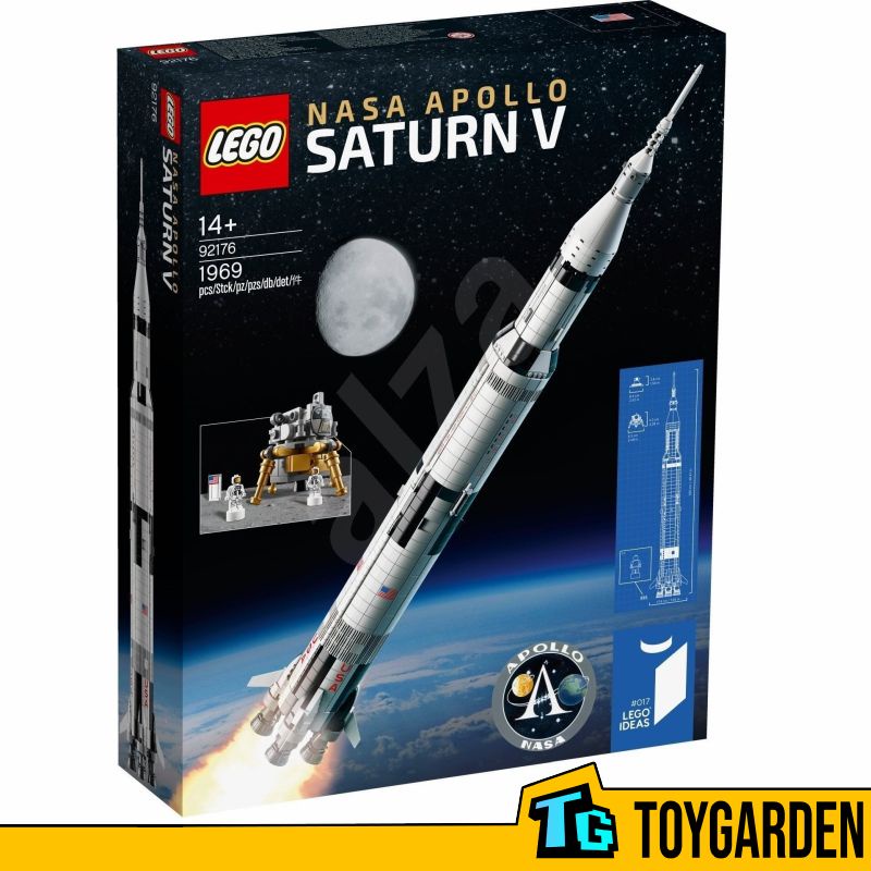 LEGO Ideas 92176 NASA Apollo Saturn V (1969 Pieces) | Shopee Malaysia