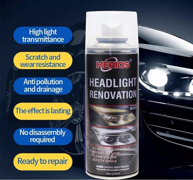 235ML Car Headlight Polisher Repair Car/ Headlamp Spray Viva Headlamp ...