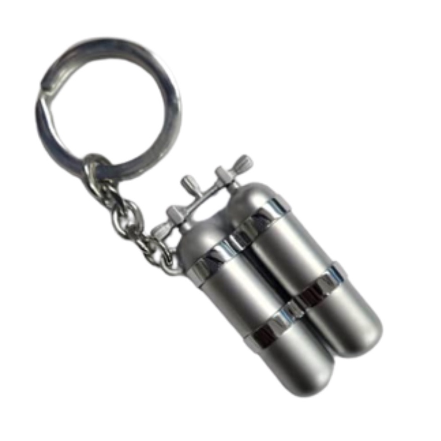 Diver Miniatures Twin tank Keychain | Shopee Malaysia