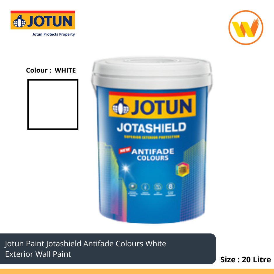 15Litre Jotun Paint Jotashield AF 0001 White 15L (Exterior Wall Paint / Cat Luar Rumah) | Shopee ...