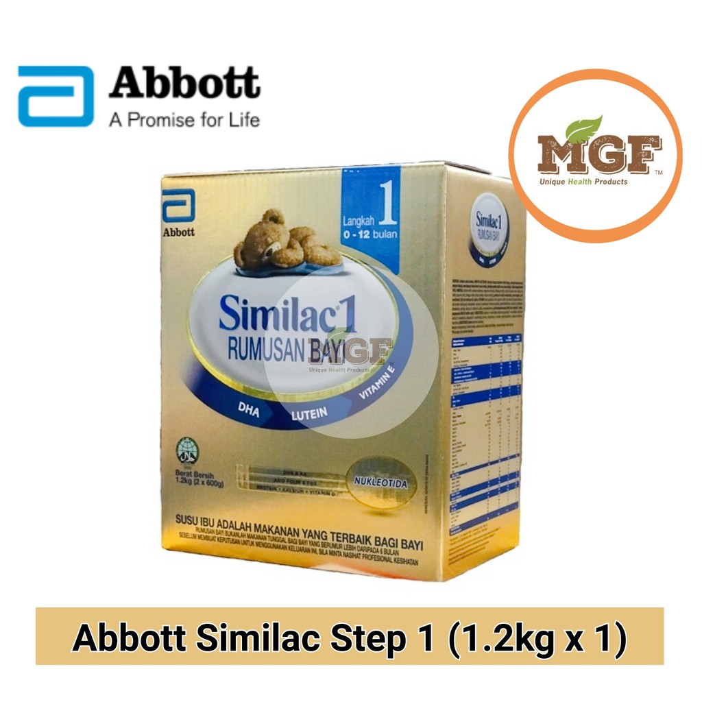Similac Step 1 1.2kg x 1 EXP 02/2025 | Shopee Malaysia