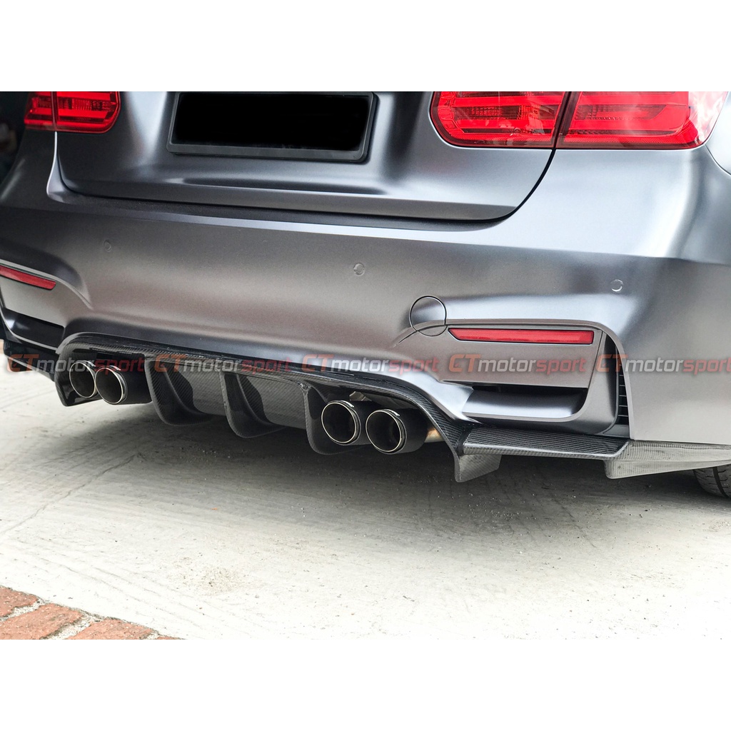 CT Concept BMW F30 3 Series M3 Rear Diffuser Vorsteiner Carbon Fiber ...