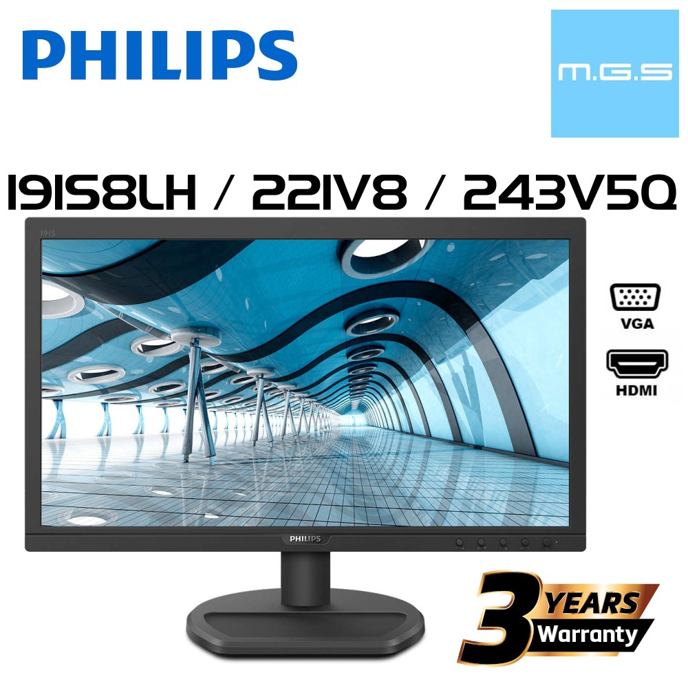 PHILIPS 221V8 241V8 241V8LB271V8LB 272E1GSJ 18.5" 191S8LHSB2 LED ...